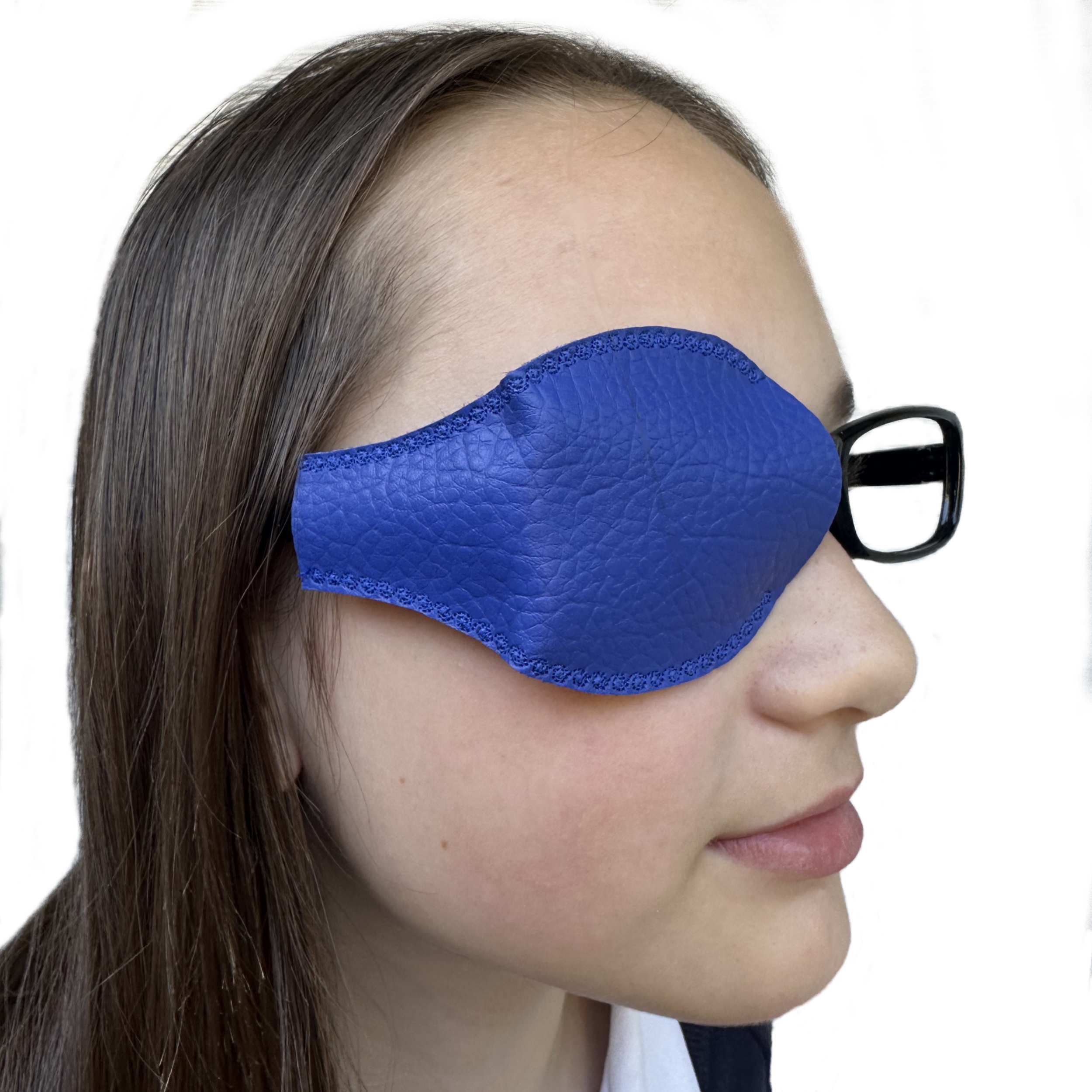 Faux leather Kids and Adults Pocket Eye Patch For Amblyopia Lazy Eye ...
