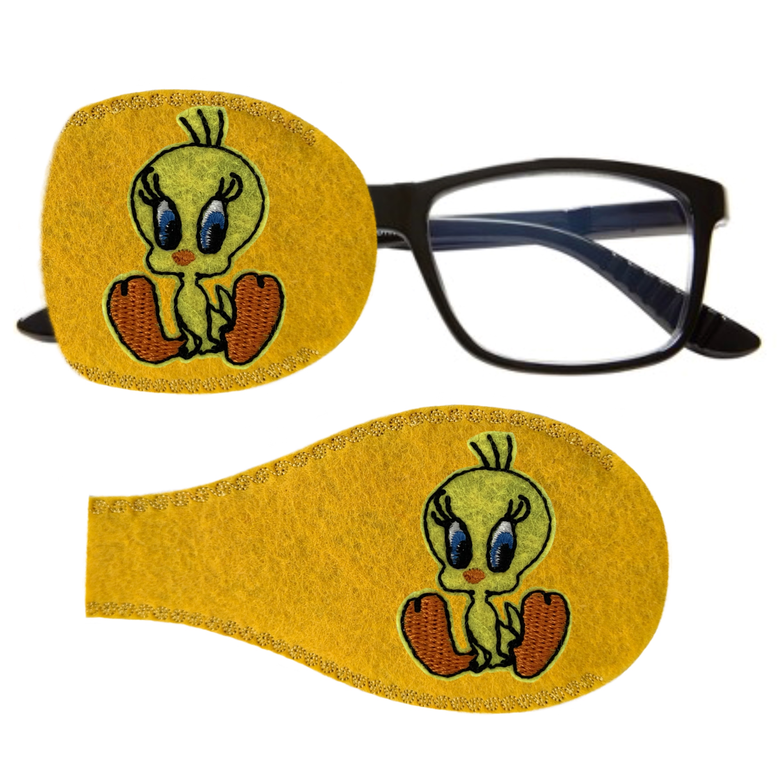 Tweety - Looney tunes reusable fabric eye patch for kids and adults
